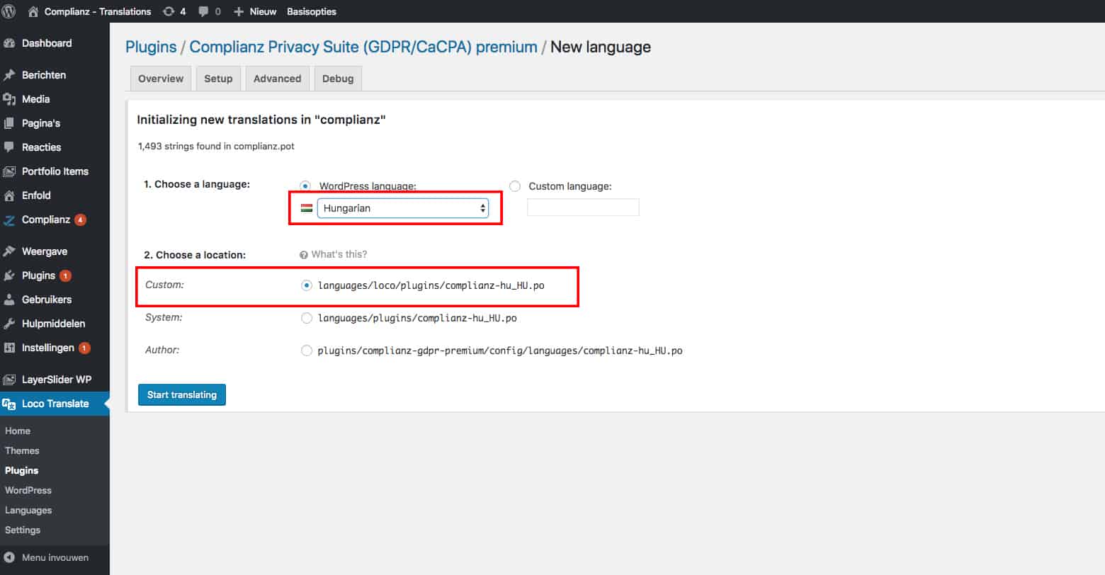 How to translate legal documents to your own language? - Complianz How to translate legal documents to your own language? - Complianz